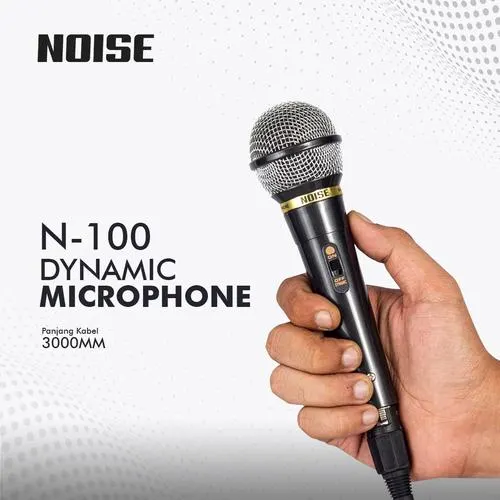 NOISE Mic Kabel Original Wired Microphone Jack Besar 65mm N100 - NOISE