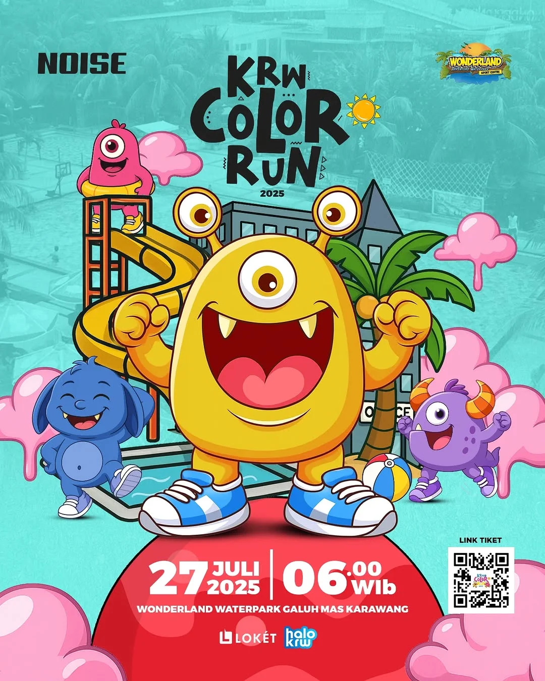 NOISE Dukung Semangat Warna & Kesehatan di Karawang Color Run 2025 - NOISE