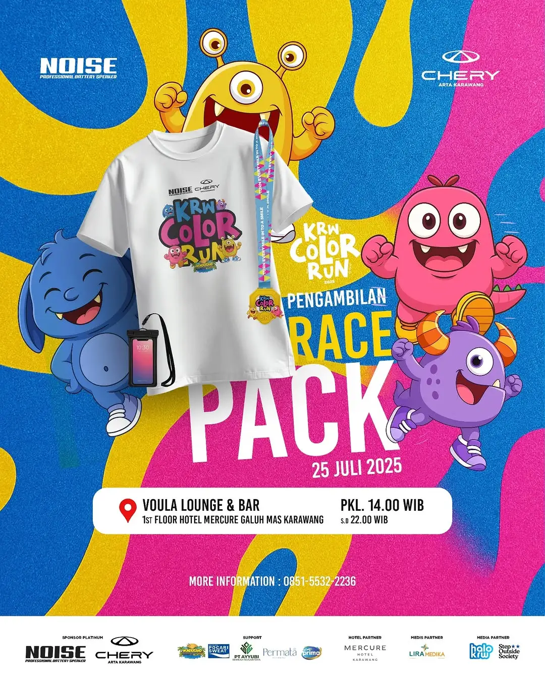 Dapatkan Tiket KRW Color Run 2025 Sebelum Kehabisan