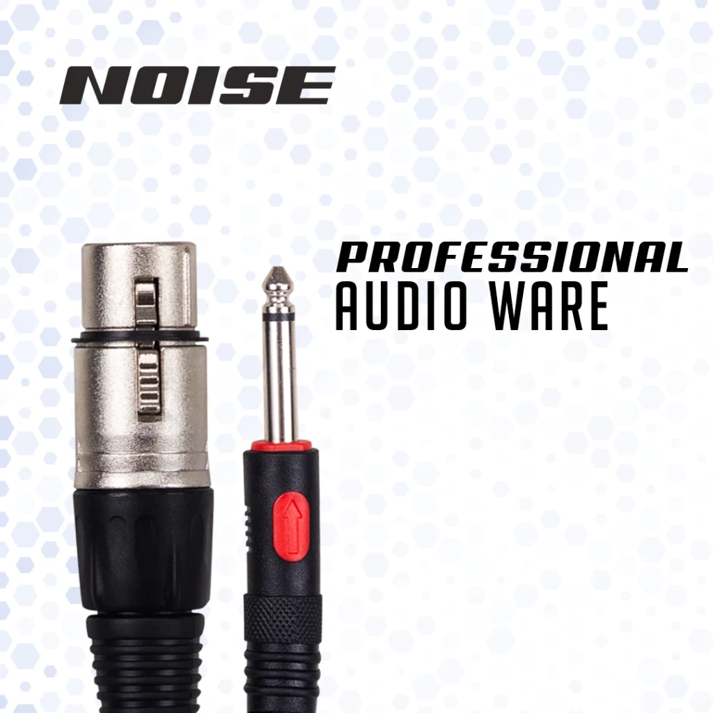 NOISE Kabel Mic AUX XLR Berkualitas untuk Audio Profesional