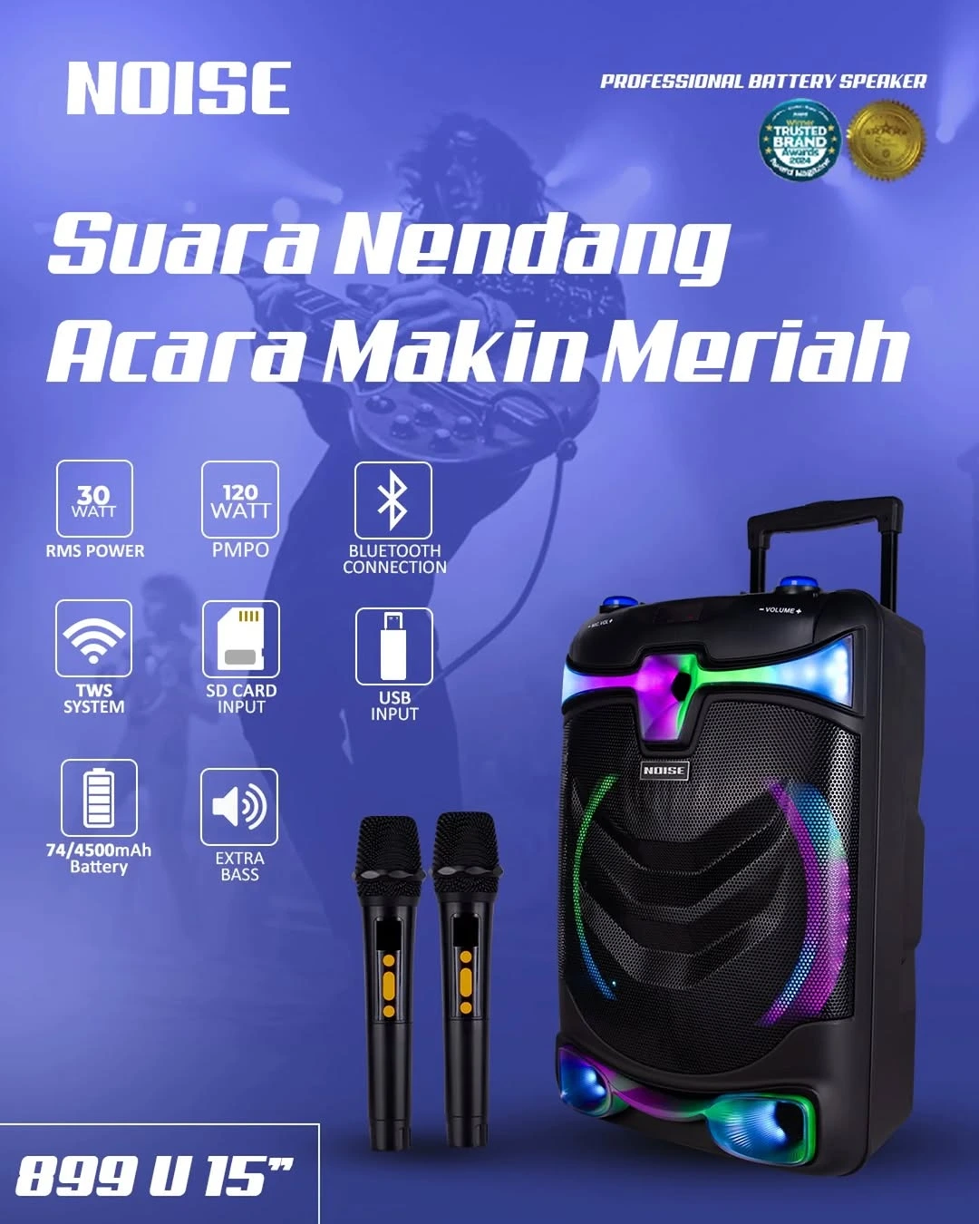 Speaker Portable Mudah Digunakan Untuk Berbagai Event - NOISE